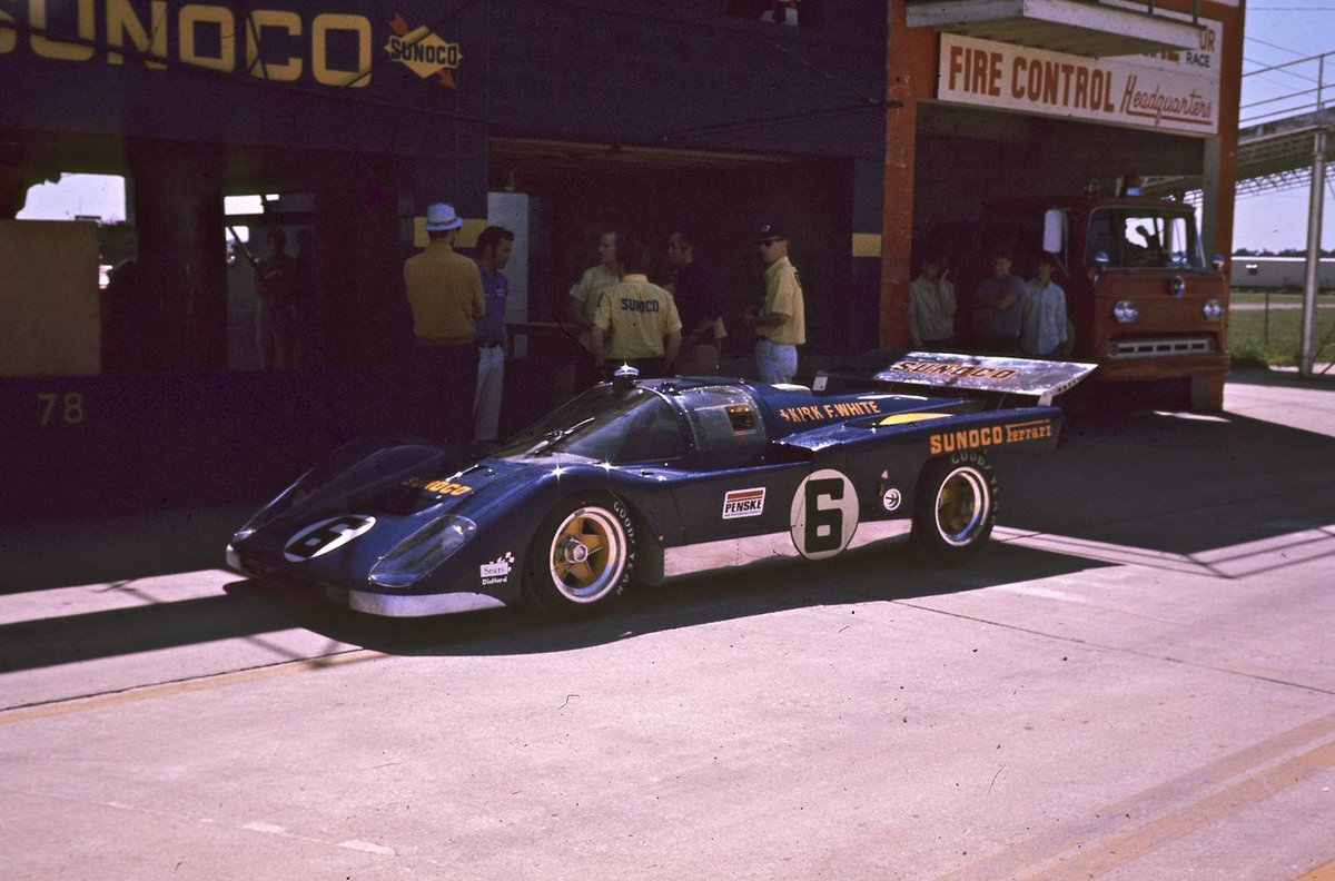Όταν έτρεξε η μπλε Ferrari: Penske’s 512M Sunoco Blue - The Italian Job ...